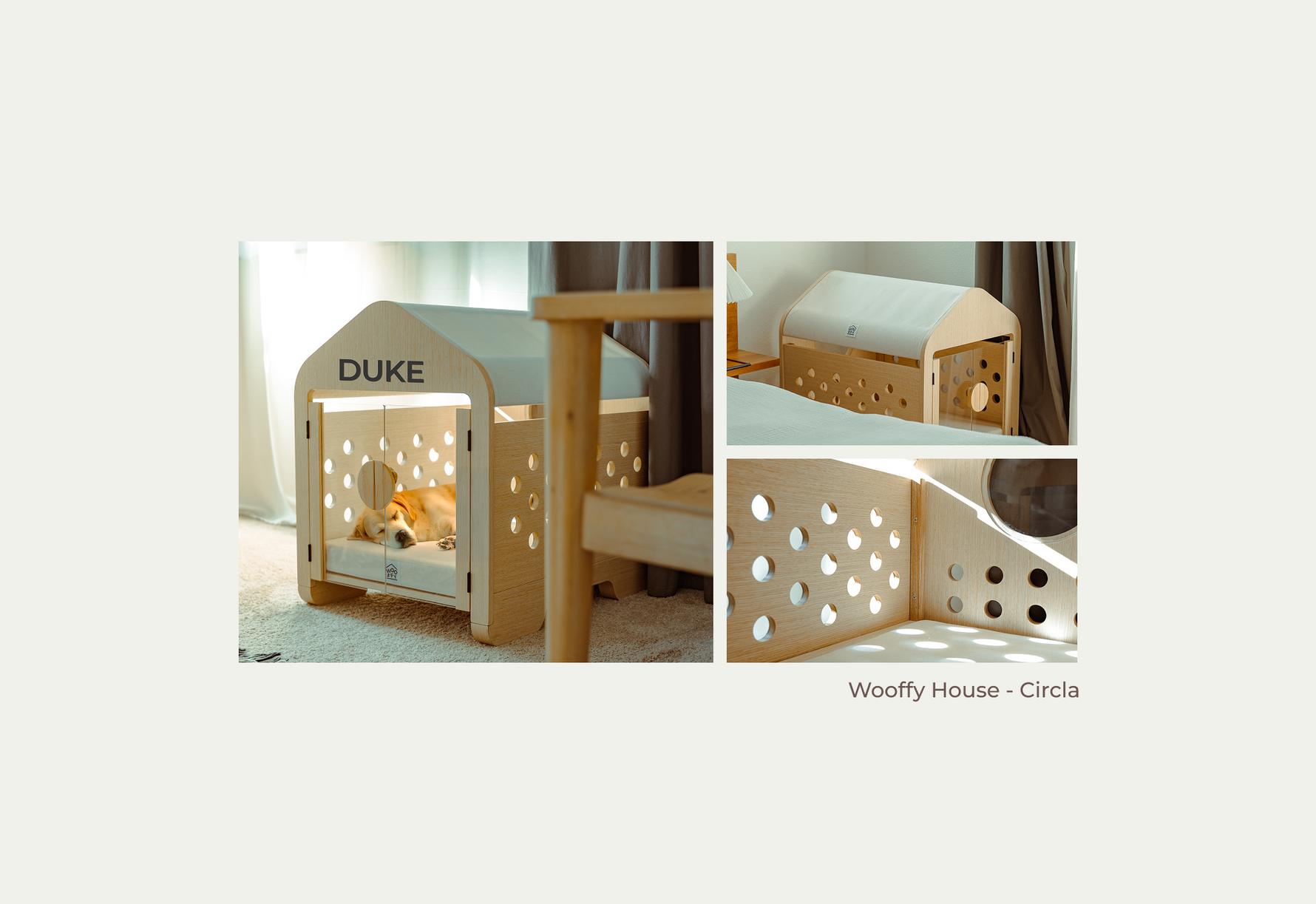 Wooffy House: Modern Dog House | Wooffy Store